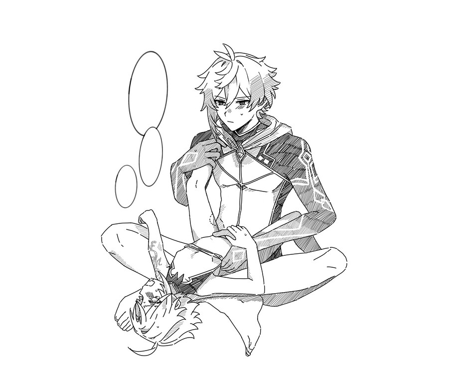 雷人体型差慎入（） - 图区 - 岩魈cp论坛